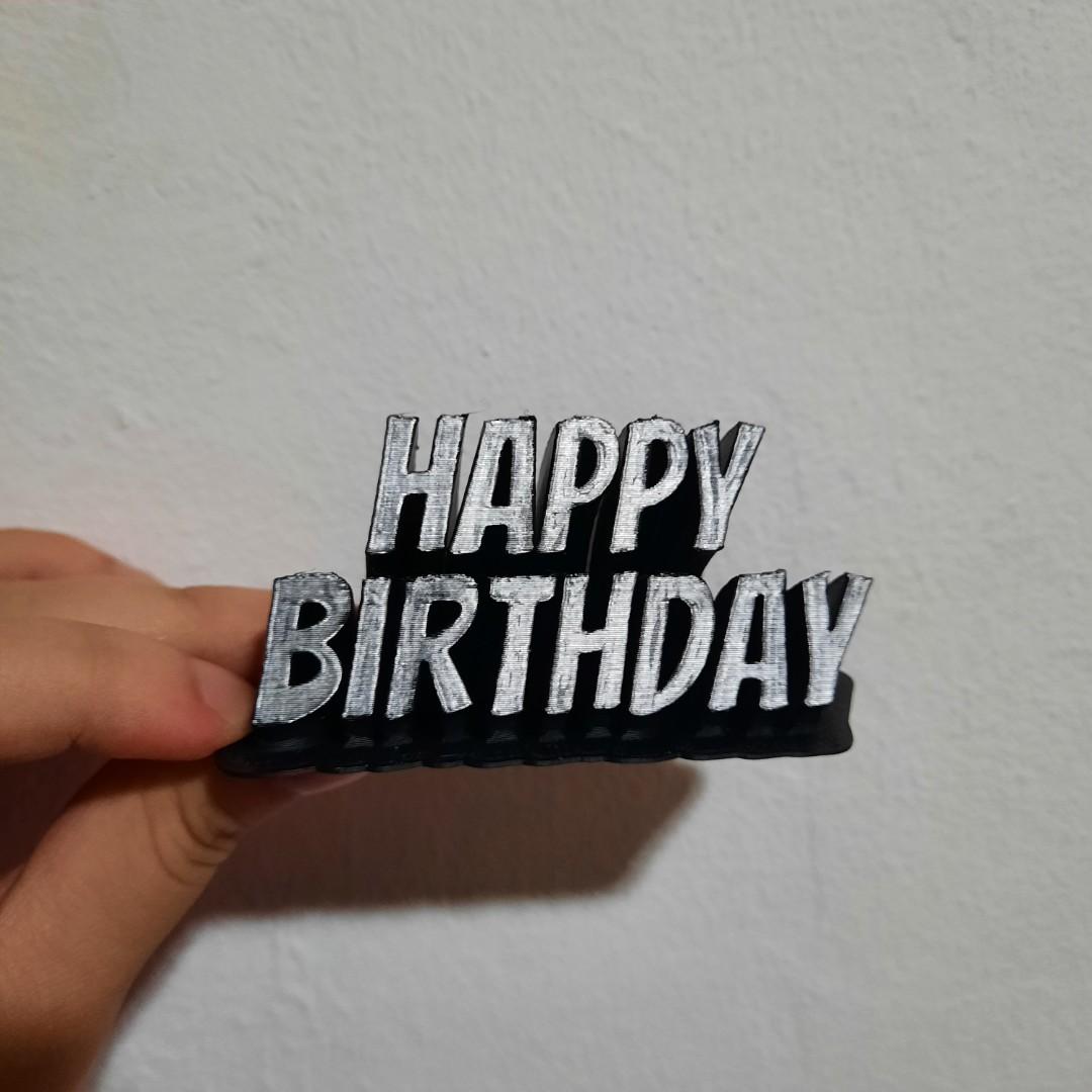 Customised 3d printed name plate display gift personalised Christmas ...