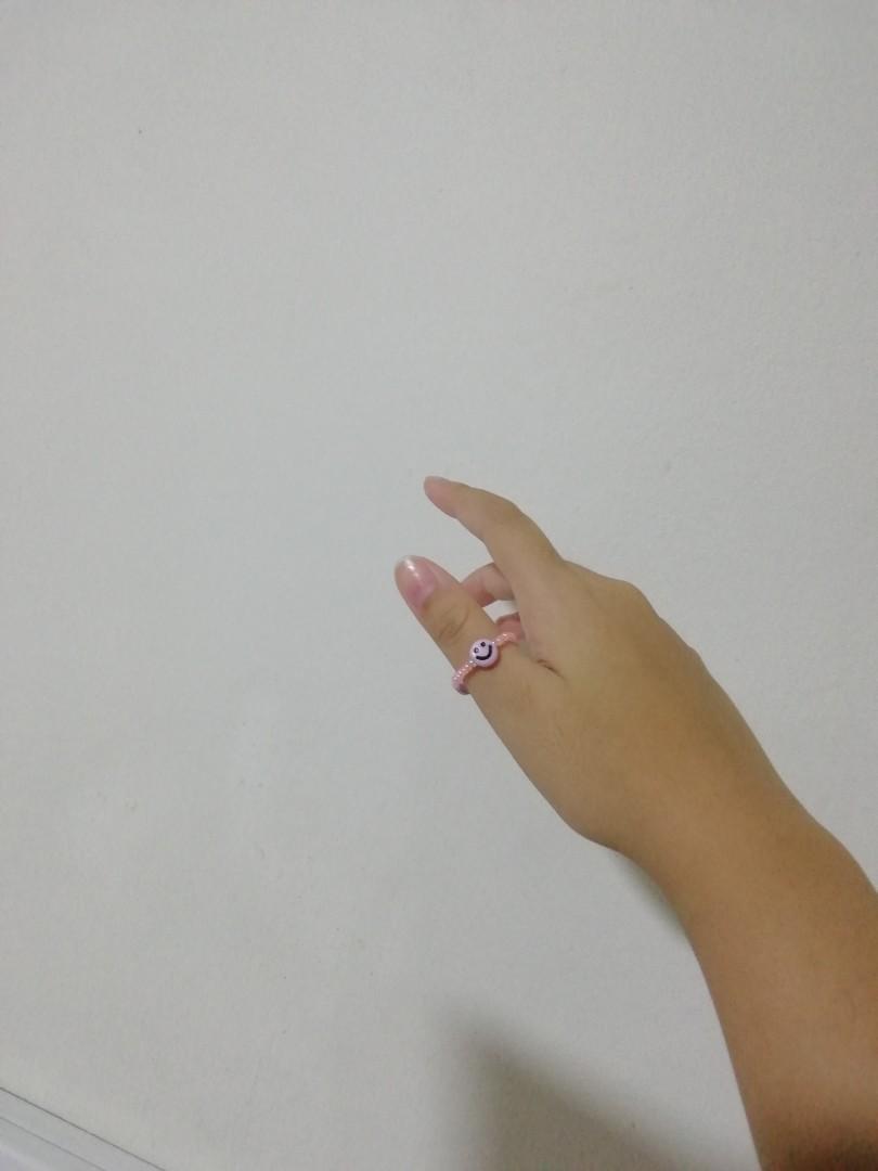 Cute Emoji Ring! (Any Colour), Women's Fashion, Jewelry & Organisers ...