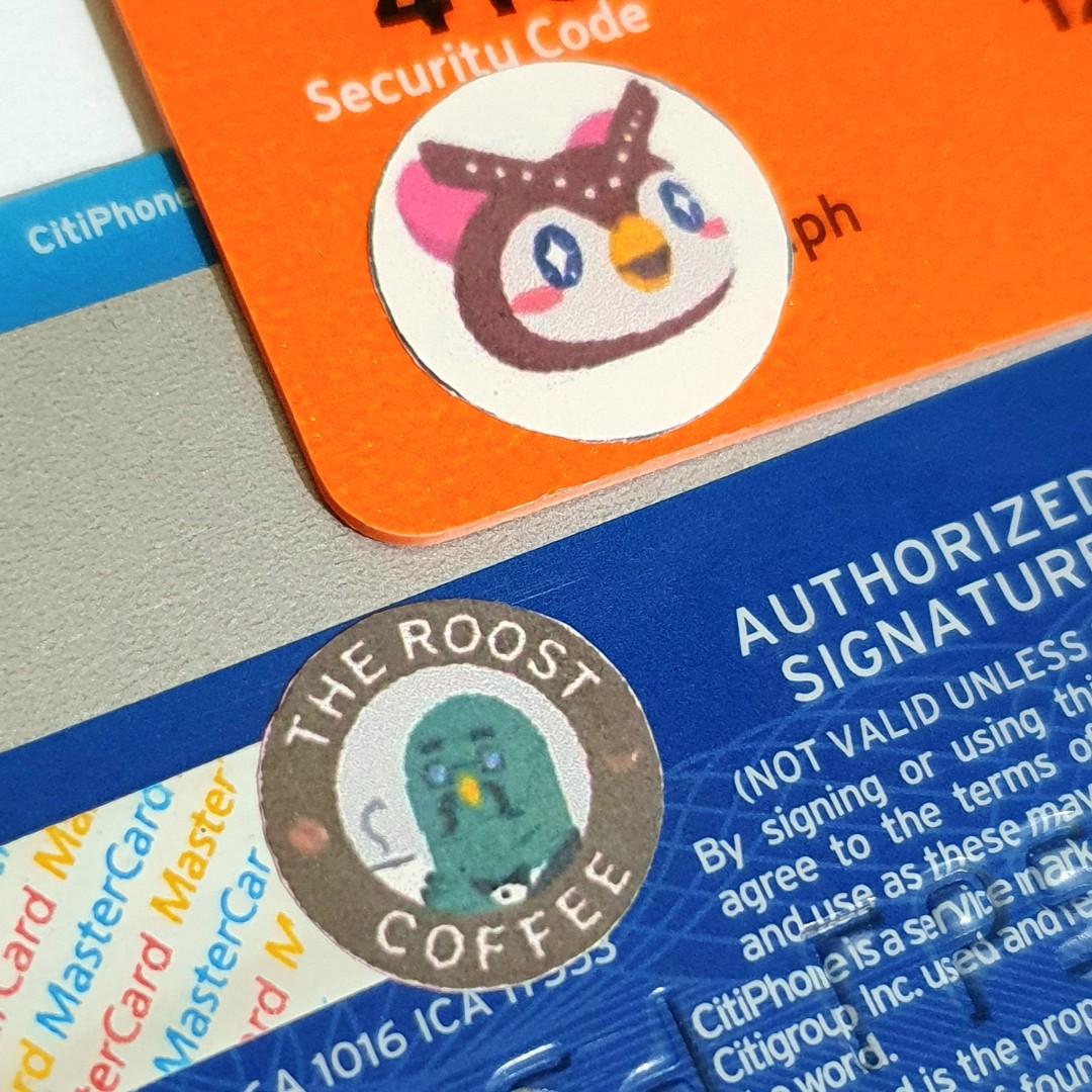 CVC CVV Stickers for Bank Cards, Hobbies & Toys, Stationary & Craft ...