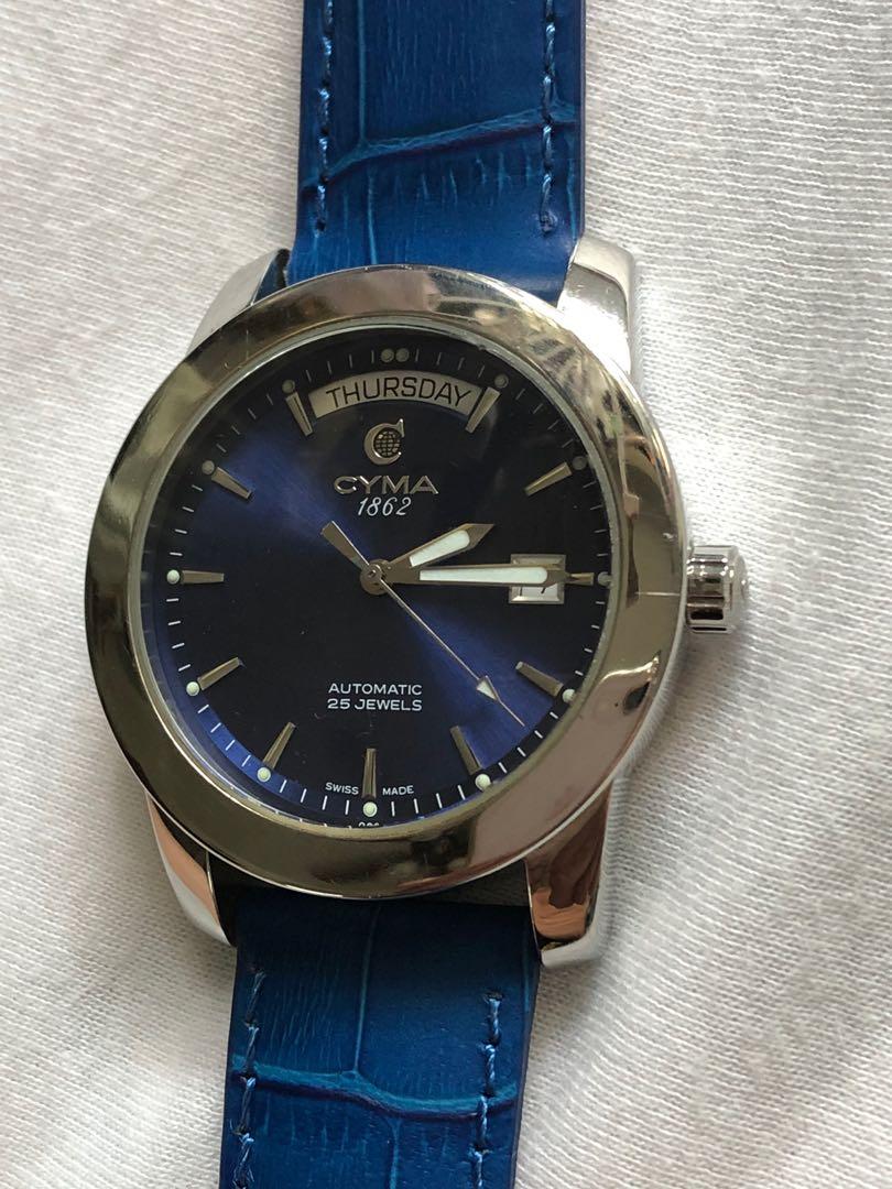 CYMA Automatic 25 Jewels, Luxury, Watches on Carousell