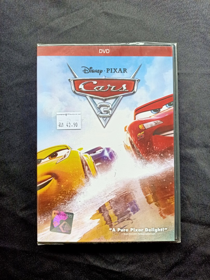 DVD Cars 3, Hobbies & Toys, Music & Media, CDs & DVDs on Carousell