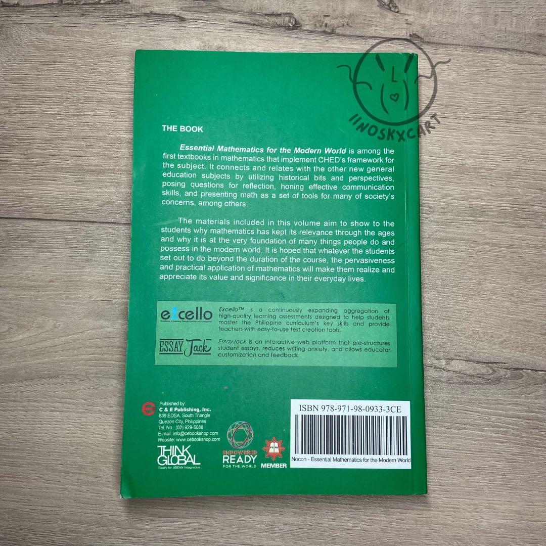 Essential Mathematics for the Modern World, Hobbies & Toys, Books ...