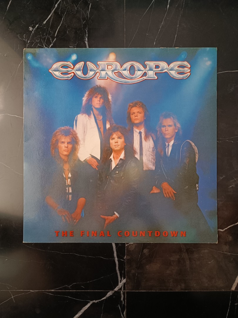 Europe The Final Countdown Vinyl LP Record, Hobbies & Toys, Music ...