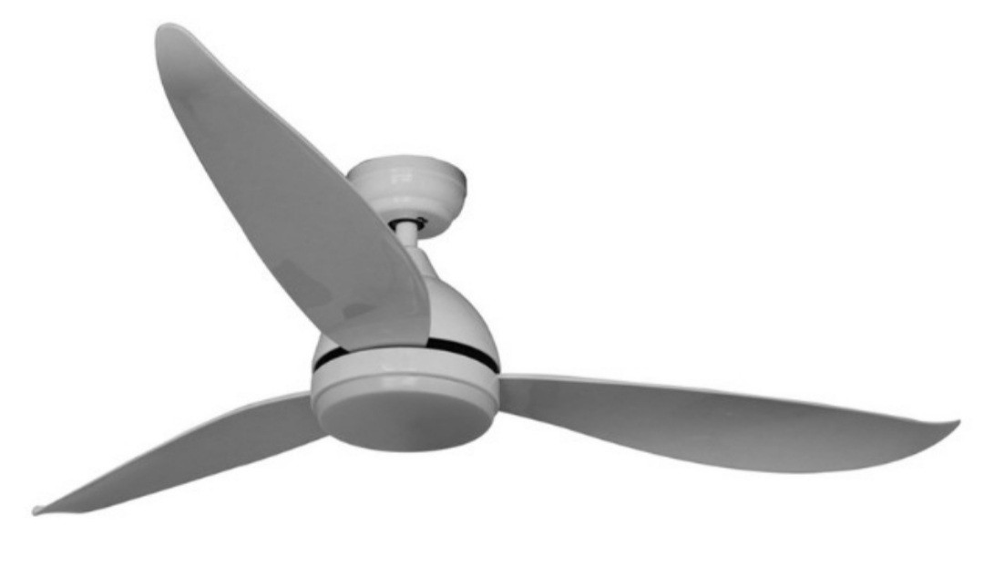 FANCO B-STAR Ceiling Fan with 3 Tone LED Light Kit and Remote Control ...