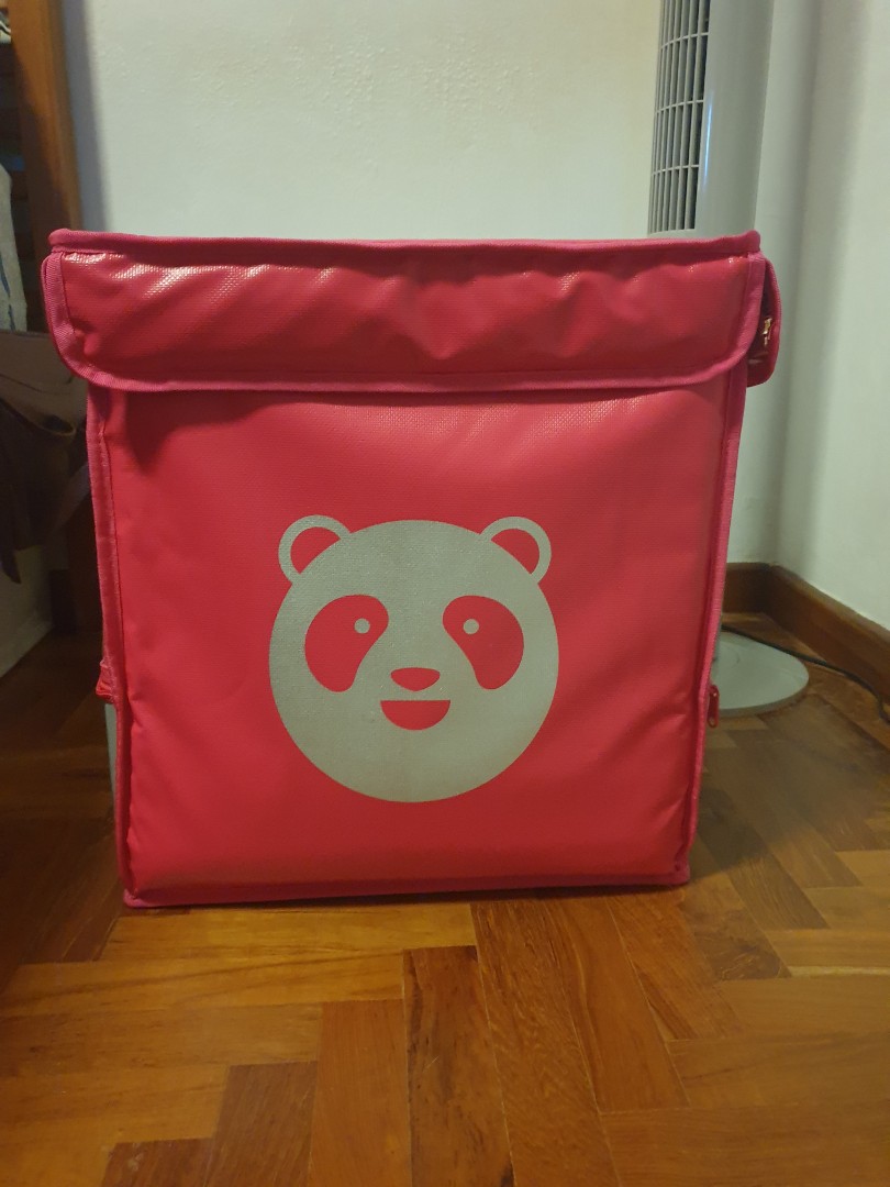 Foodpanda delivery bag/backpack/regular & halal thermal bag, Furniture ...