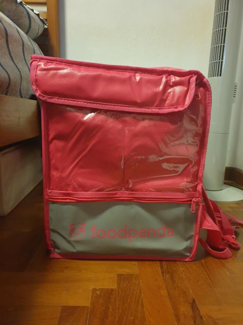 Foodpanda delivery bag/backpack/regular & halal thermal bag, Furniture ...