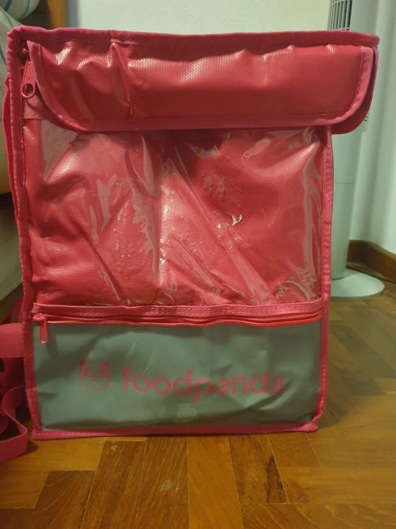 Foodpanda delivery bag/backpack/regular & halal thermal bag, Furniture ...