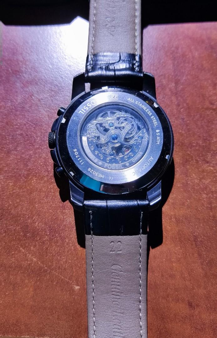 FOSSIL ME3028 Automatic Watch, Luxury, Watches on Carousell