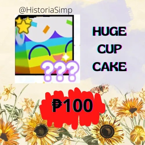 FS : HUGE CUPCAKE • HCC [ PET SIMULATOR X EXCLUSIVES, HUGE PETS, PSX ...