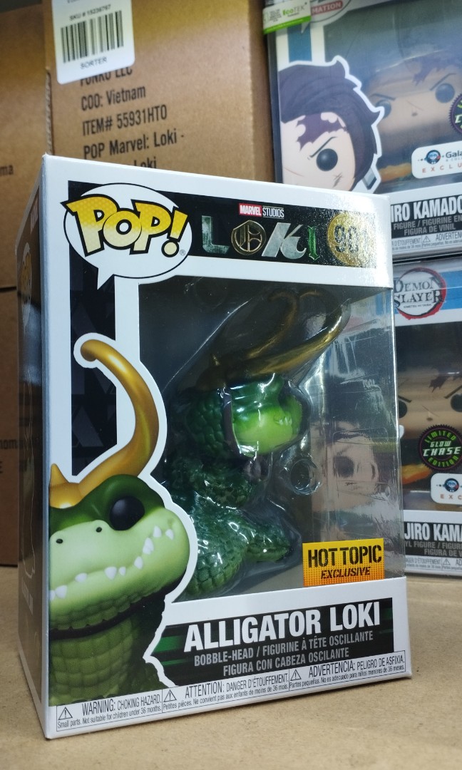 Funko POP! Alligator Loki 8/10, Hobbies & Toys, Toys & Games on Carousell