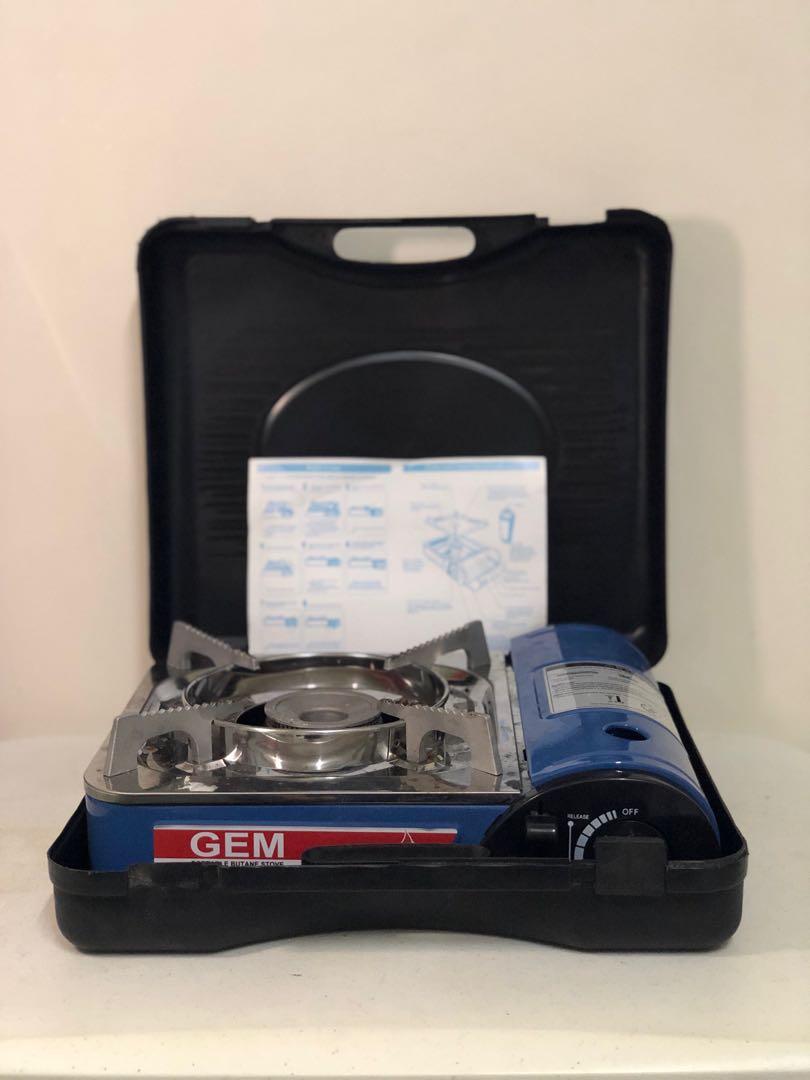 Gem Butane Portable Gas Stove, TV & Home Appliances, Kitchen Appliances ...
