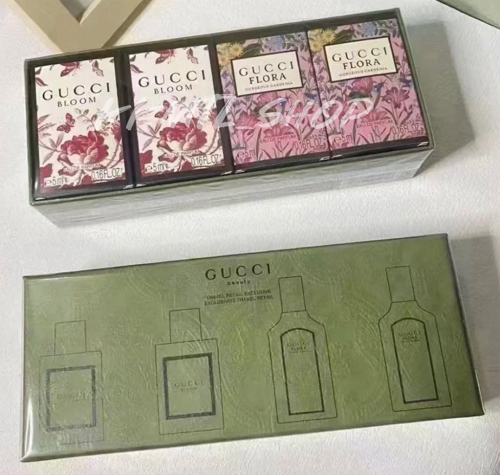 Gucci Fragrance Multiline Mini Set (迷你女士香氛套裝5ml*4), 美容＆個人護理, 健康及美容 - 香水 ...