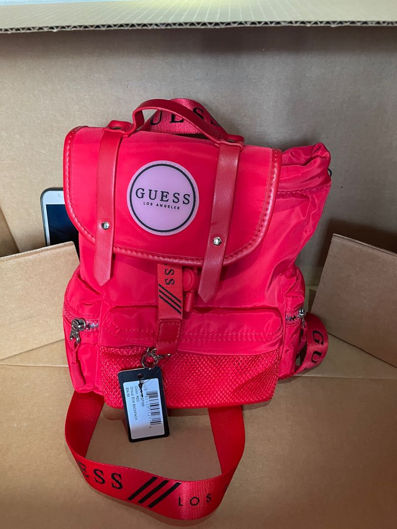 Guess Backpack, Women's Fashion, Bags & Wallets, Backpacks on Carousell
