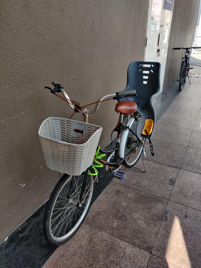 Harris bicycle 6 gears with rear child seat, Sports Equipment, Bicycles ...