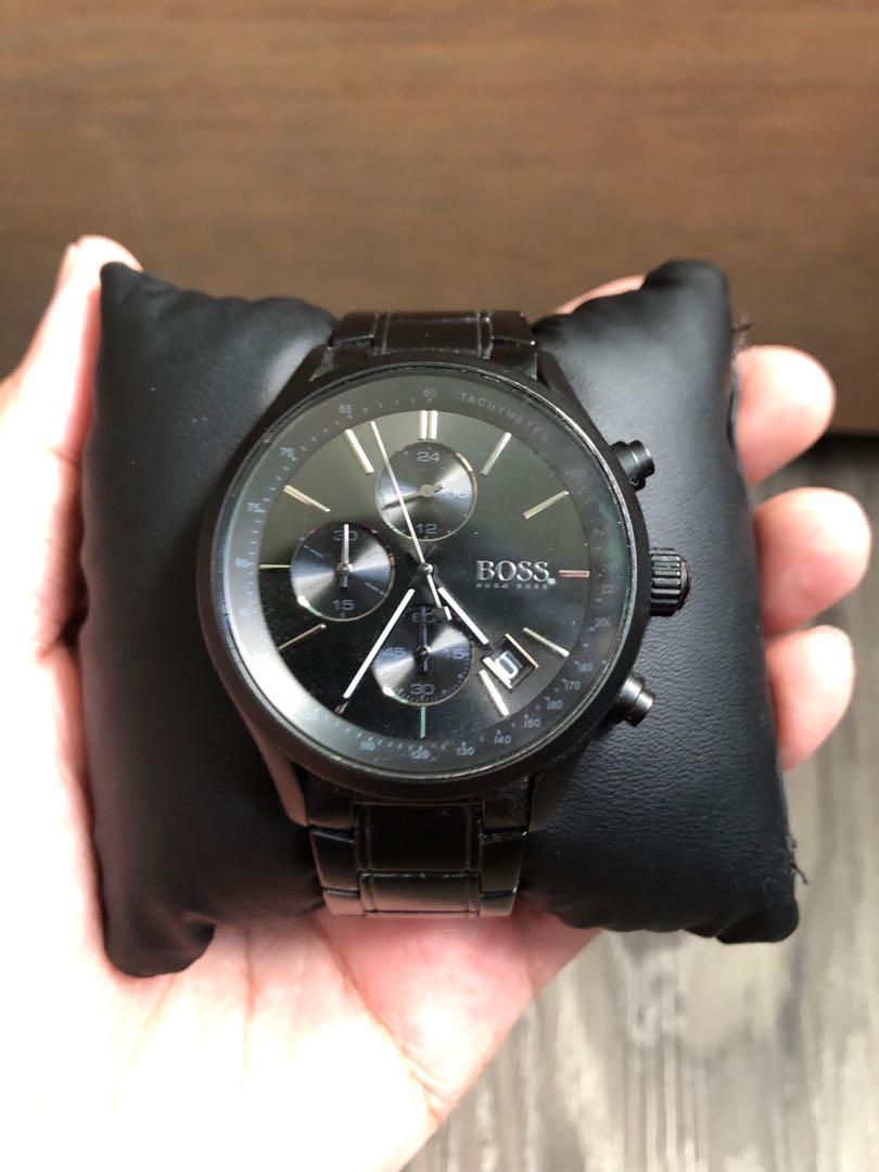 Hugo Boss Tachymeter / Chronograph Watch, Men's Fashion, Watches ...