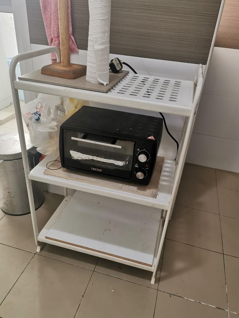 SALE Ikea 3 tier metal rack, Furniture & Home Living, Furniture ...