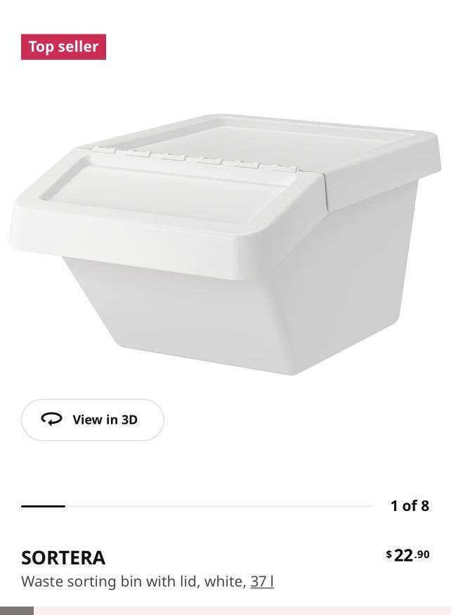Ikea Sortera box., Furniture & Home Living, Home Improvement ...