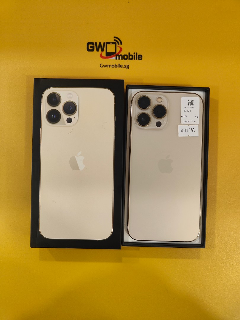 IPhone 13 Pro Max 128GB Gold 4777, Mobile Phones & Gadgets, Mobile Phones, iPhone, iPhone 13 ...