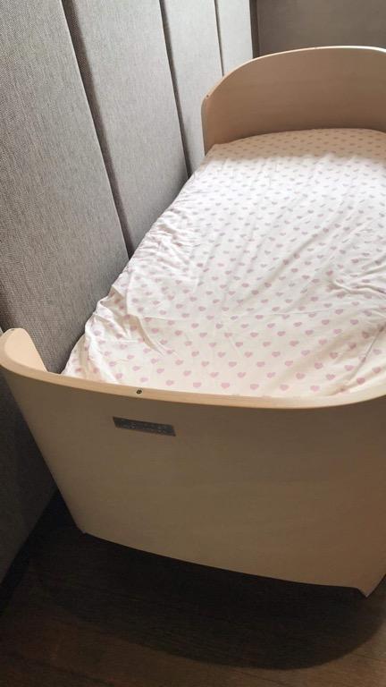 Leander Classic Baby Cot Kids Bed with Junior Extension Kit (Ages 0-7 ...