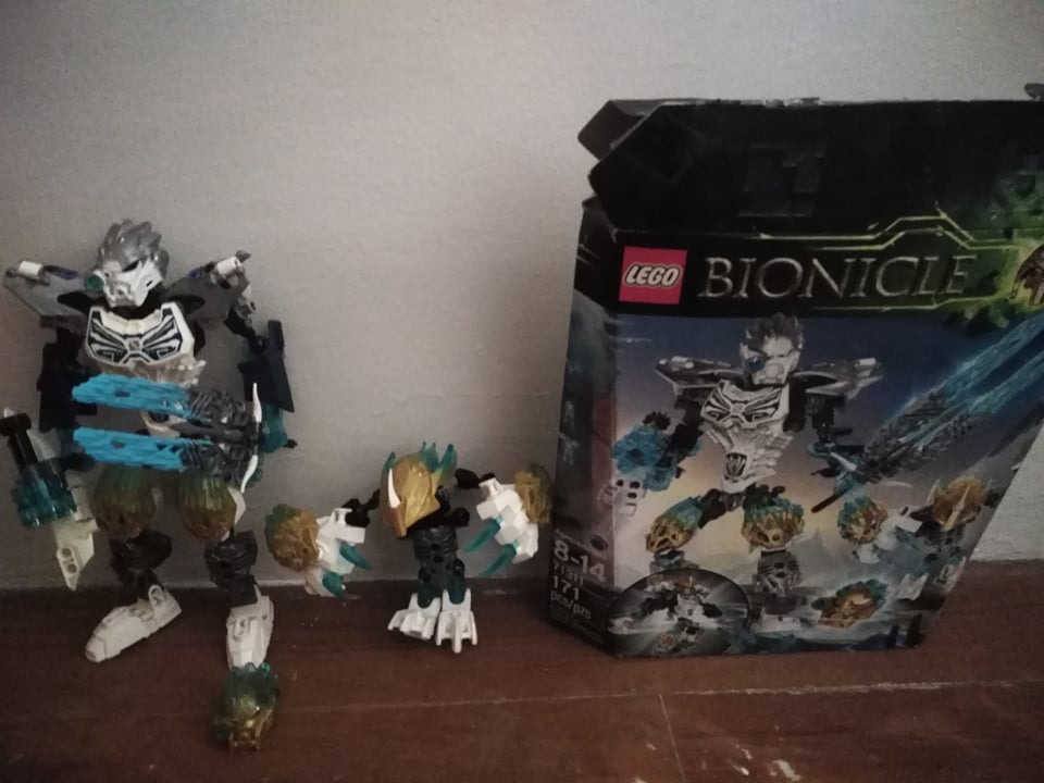 Lego Bionicle 71311 Kopaka and Melum Unity Set, Hobbies & Toys, Toys ...