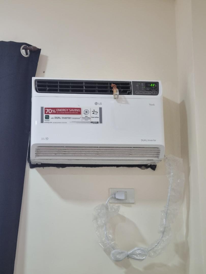 LG dual inverter window type 1.5 hp, TV & Home Appliances, Air ...
