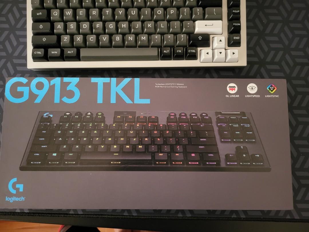 Logitech G913 TKL Linear Keyboard, Computers & Tech, Parts ...