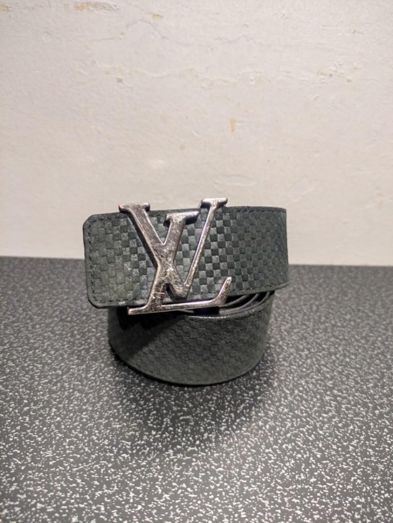 LOUIS VUITTON LV BUCKLE BELT SUEDE CALFSKIN MINI DAMIER, Luxury ...