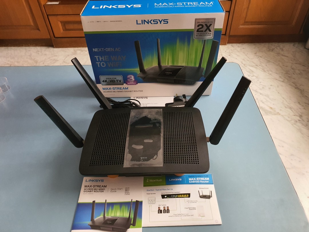 Lynksys AC2600 MU-MIMO Router, Computers & Tech, Office & Business ...