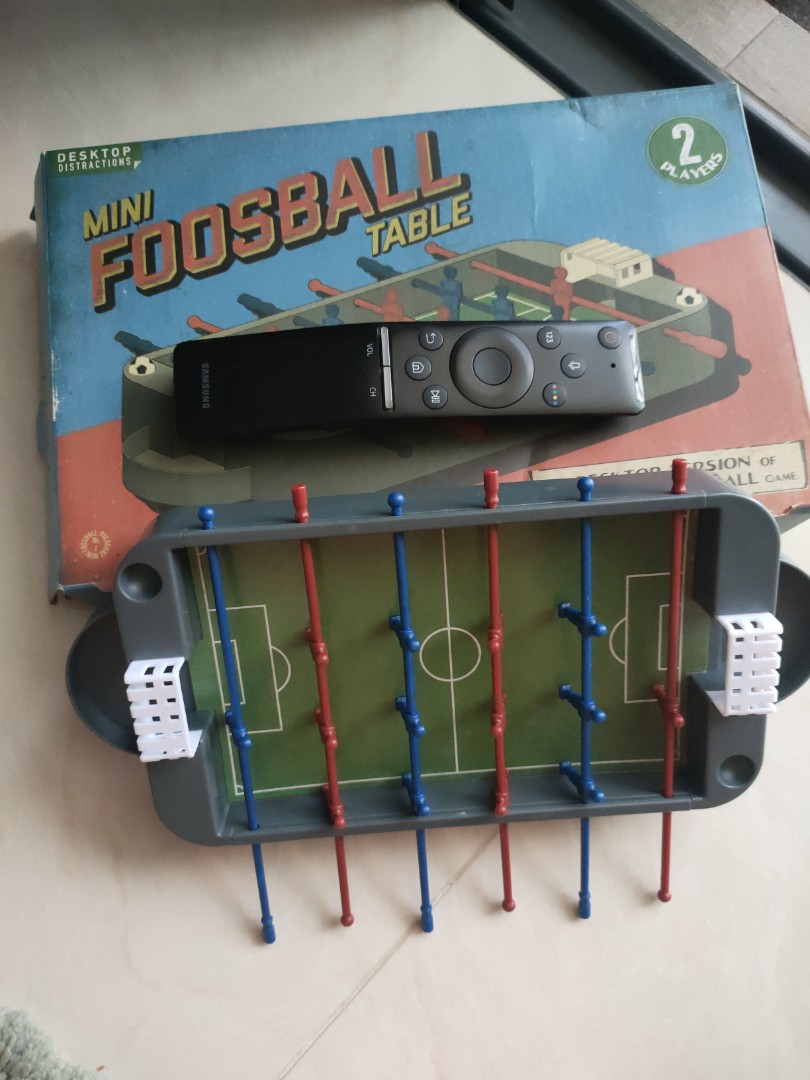 Mini Foosball Table, Hobbies & Toys, Toys & Games on Carousell
