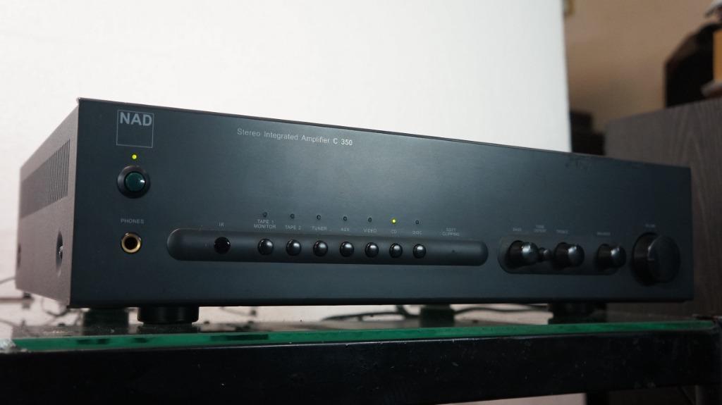 NAD C350 Stereo Integrated Amplifier, Audio, Soundbars, Speakers ...