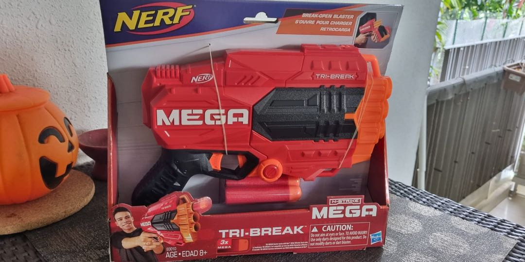 Nerf Tri-Break, Hobbies & Toys, Toys & Games on Carousell