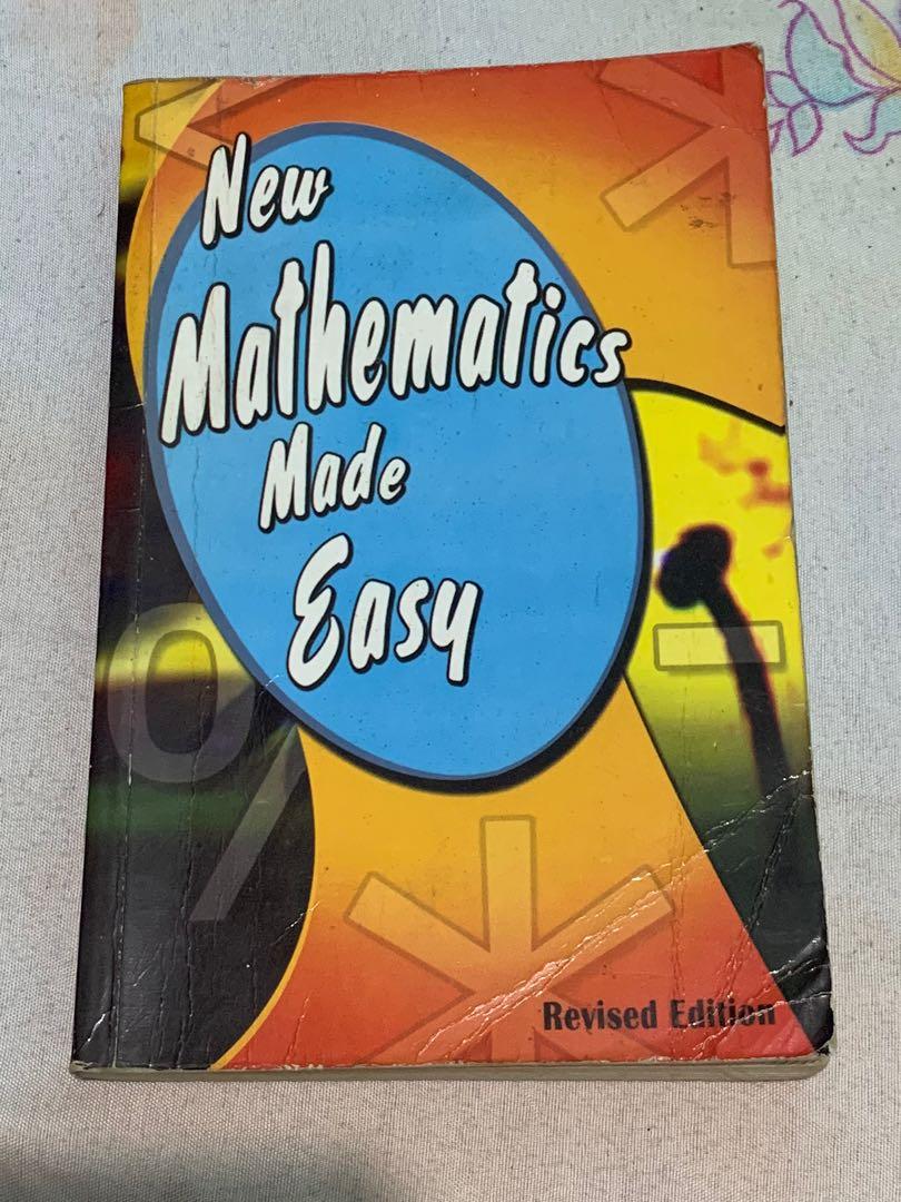NEW MATHEMATICS MADE EASY, Hobbies & Toys, Books & Magazines, Textbooks ...