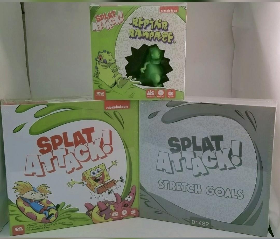 Nickelodeon Splat Attack! KS Edition Set COMPLETE, Hobbies & Toys, Toys ...