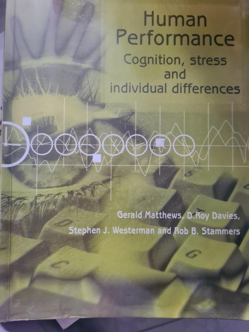 Nus/Ntu human performance book, Hobbies & Toys, Books & Magazines ...