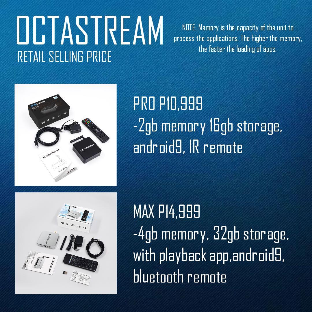 Octastream TV Box, TV & Home Appliances, TV & Entertainment ...