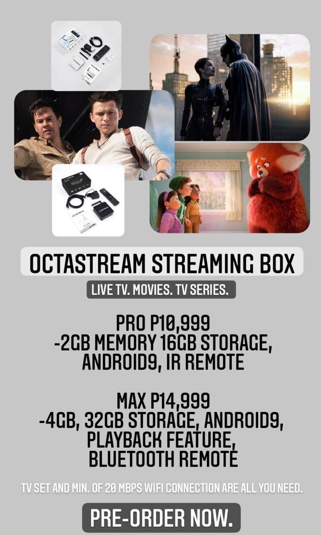 Octastream TV Box, TV & Home Appliances, TV & Entertainment ...