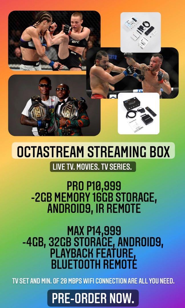 Octastream TV Box, TV & Home Appliances, TV & Entertainment ...