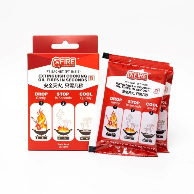 OFFER! Fire Terminator Sachet Pack (45ml x 2 sachets) - Fire ...