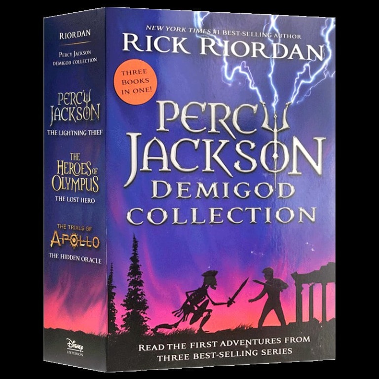 Original Percy Jackson Demigod Collection, Hobbies & Toys, Books ...