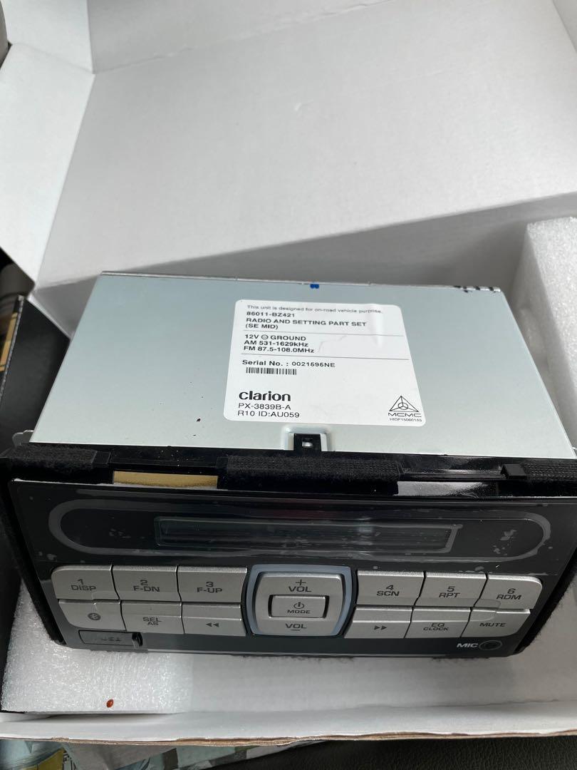 Original Perodua Bezza 2022 CLARION Car Radio Player, Auto Accessories ...