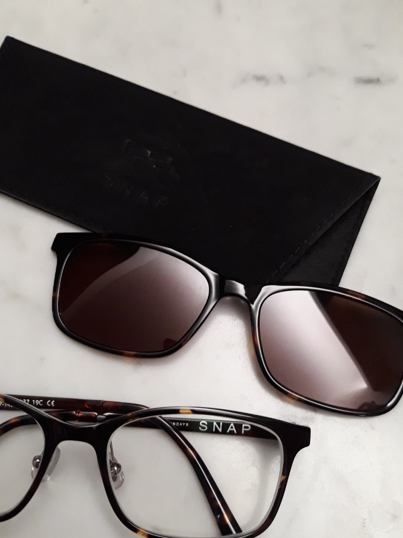 Owndays Snap clip-on, Women's Fashion, Watches & Accessories ...