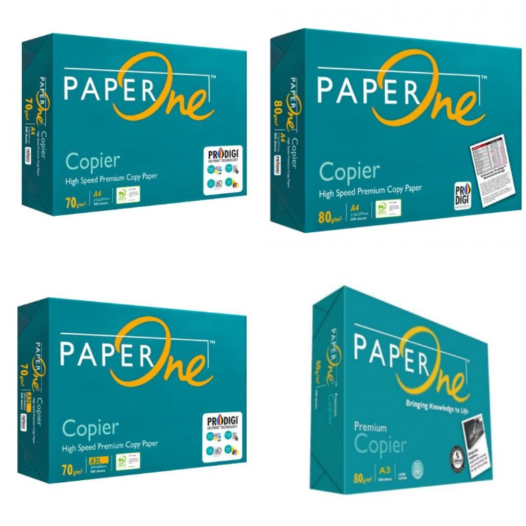 PaperOne A4 Paper (70GSM / 80GSM), Hobbies & Toys, Stationery & Craft ...