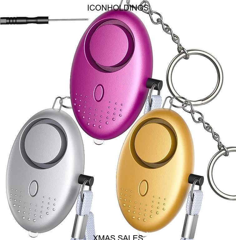 140db Anti Rape Dual Strobe Led Lights Loud Alarm Alert Attack Panic ...