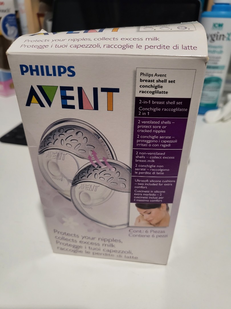 Philips Avent Breast Shell Set, Babies & Kids, Nursing & Feeding ...
