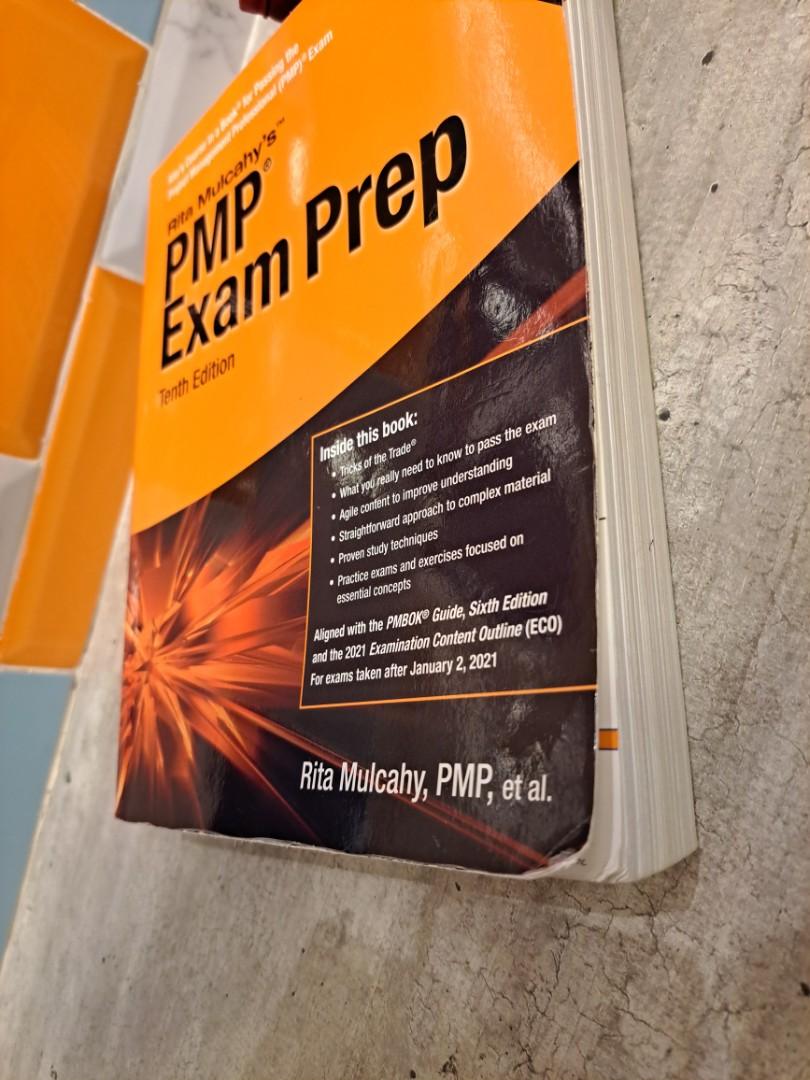 PMP Exam Prep Tenth Edition Rita Mulcahy, Hobbies & Toys, Books ...