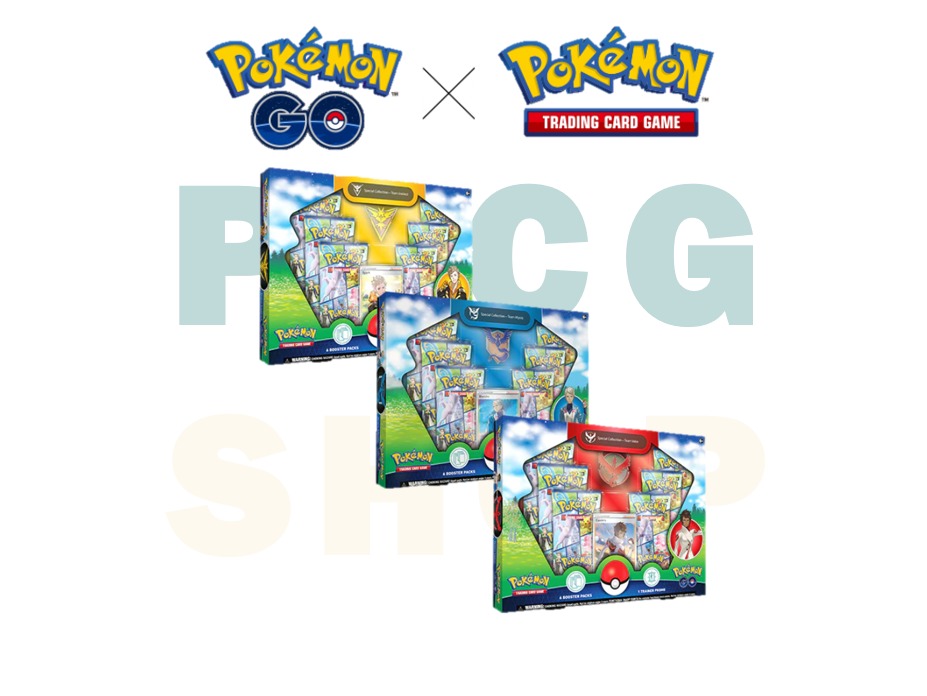 Pokemon GO Team Special Collection & V Collection Box - Pokemon TCG ...