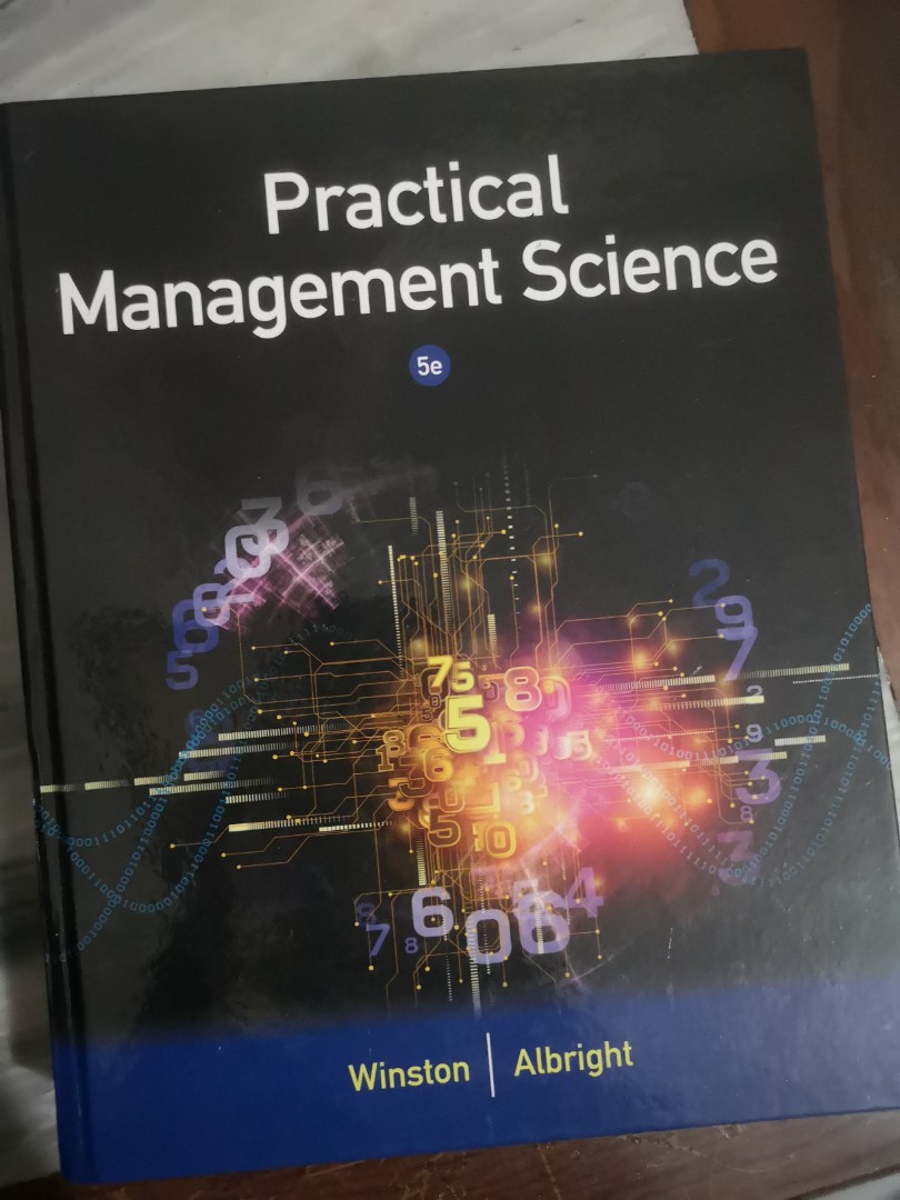 Practical Management Science 5e, Hobbies & Toys, Books & Magazines ...