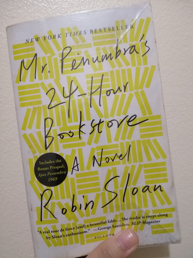 Pre-loved Book: Mr. Penumbra's 24-Hour Bookstore, Hobbies & Toys, Books ...