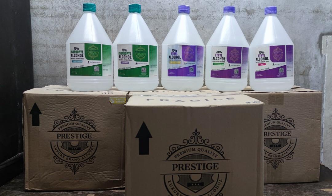 PRESTIGE ALCOHOL, Beauty & Personal Care, Sanitizers & Disinfectants on ...
