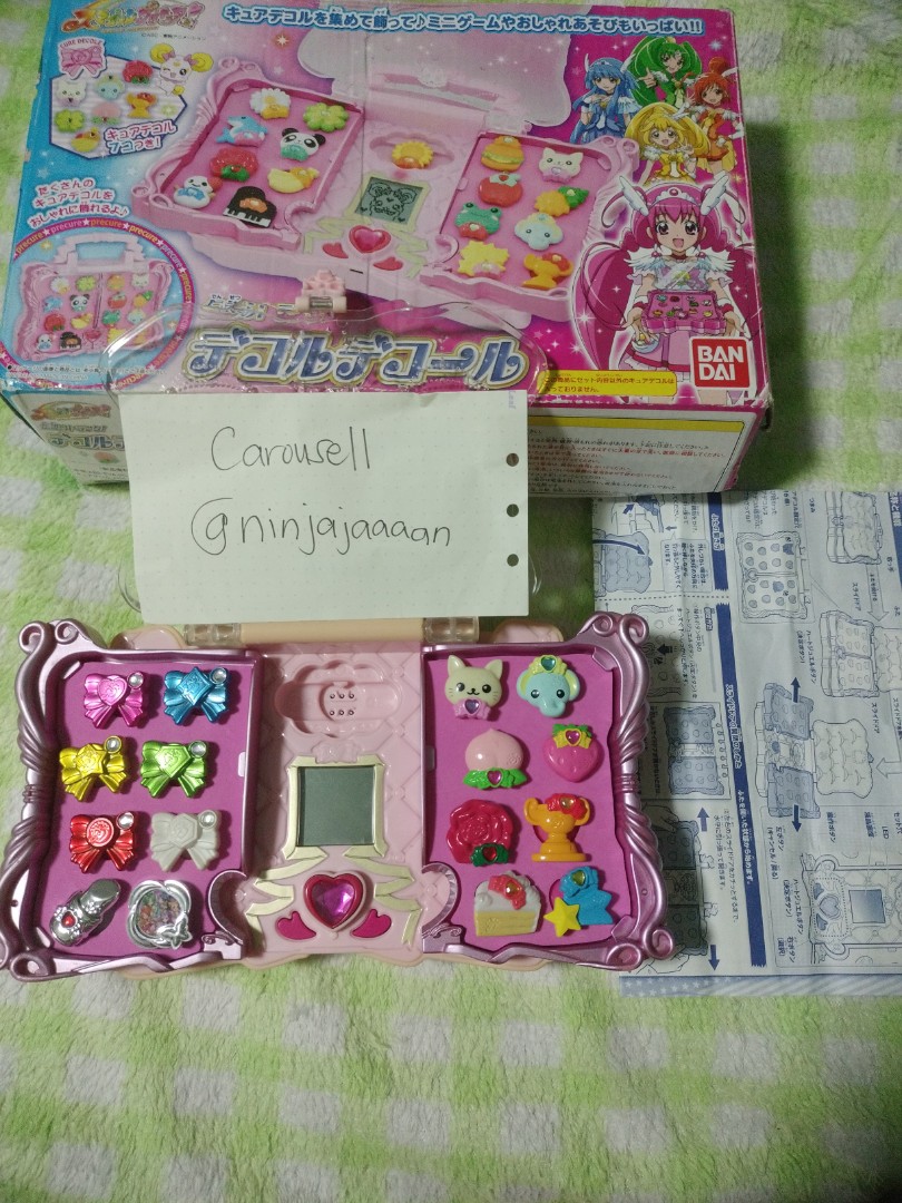 Pretty Cure (Precure) Glitter Force Charm Chest with Deco Pieces ...